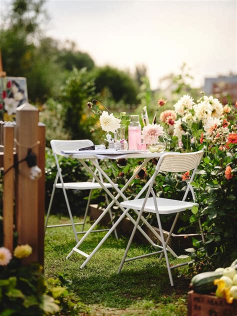 A Dreamy Garden With Flexible Modern Outdoor Furniture Ideas Ikea