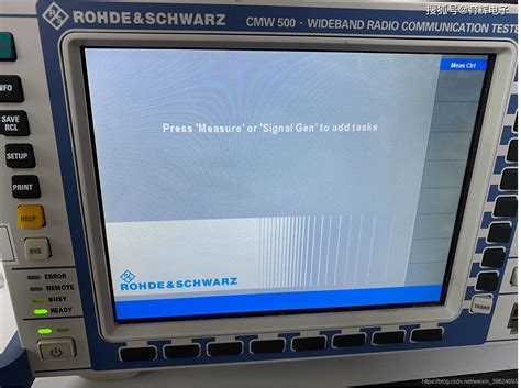 CMW500测试设置步骤及过程问题处理 界面 band input