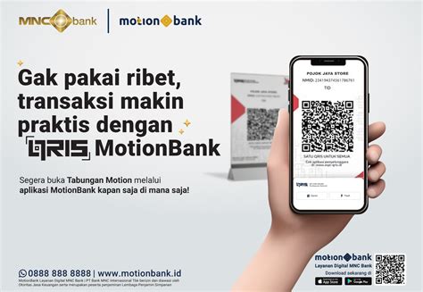 Bayar Apapun Dengan Qris Nikmati Kemudahannya Di Motionbank Motionbank
