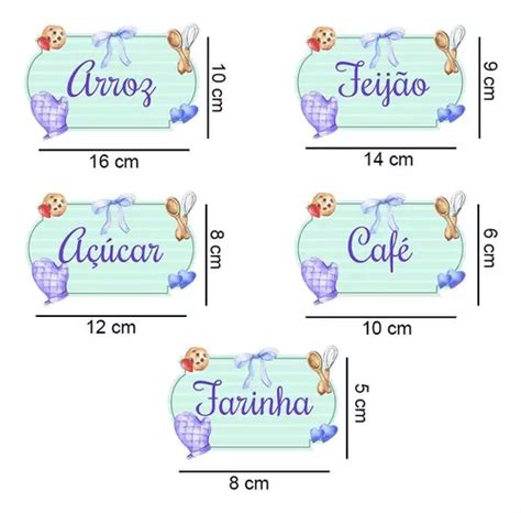 Paquete De Adhesivos Para Tarros C 05 MercadoLibre