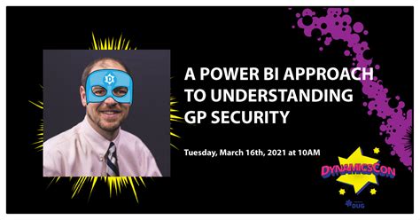 David Laster Selected To Present Gp Security Analyzer At Dynamicscon Gravoc