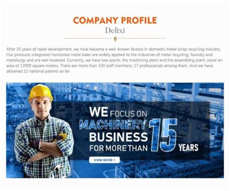 Scrap Copper Portable Compactor In Hangzhou Zhejiang China