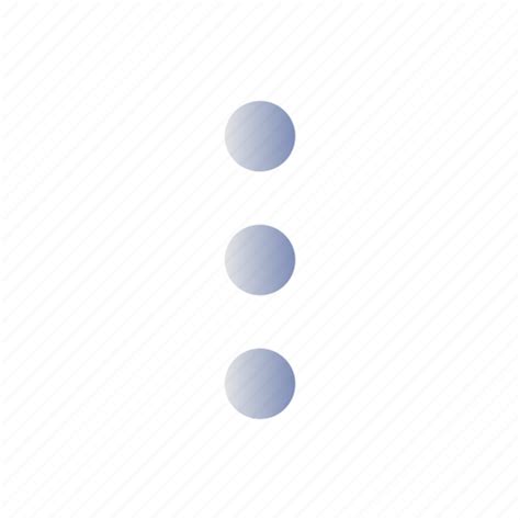 Dots Menu Kebab Menu Navigation Button List Icon Download On