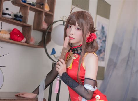 星野saori Dsr 50红牡丹 Cos君