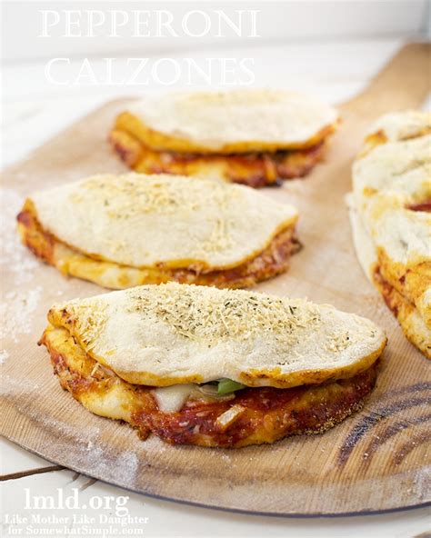 Pepperoni Calzones