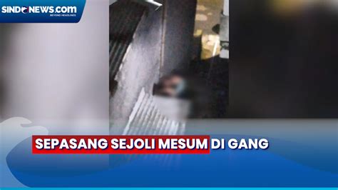VIDEO: Video Sepasang Sejoli Diduga Mesum di Gang Pekayon Viral di Media Sosial