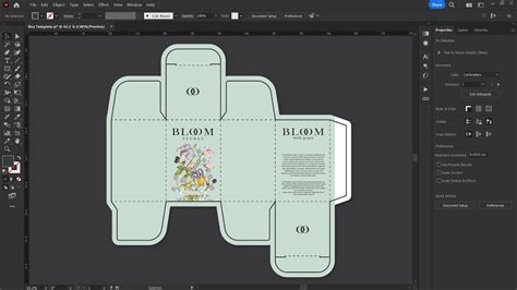 สอนกราฟฟิก Ep 65 การออกแบบแพทเทิร์นกล่องบรรจุภัณฑ์ ด้วยโปรแกรม Adobe Illustrator Cc Youtube