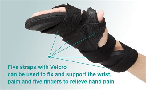 Sylong Stroke Resting Hand Splint Carpal Tunnel Wrist Brace For