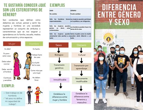 Diferencia Entre Género Y Sexo Cooperativa Rio Y Valle