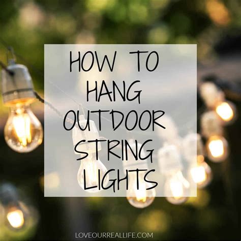 Wrap Lights On An Outdoor Tree In 6 Easy Steps Love Our Real Life