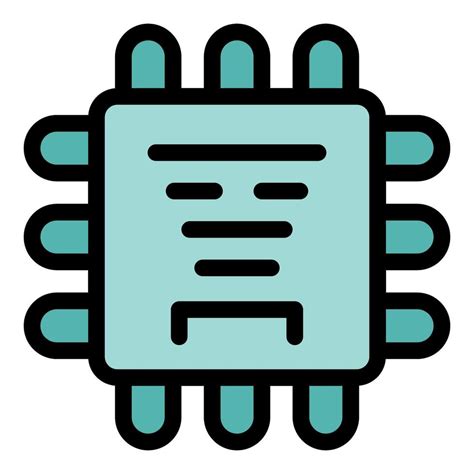 Electronic Microchip Processing Data With Multiple Connections 52738576 Vector Art At Vecteezy