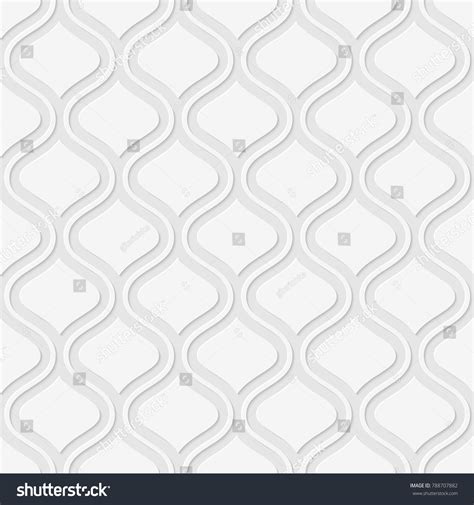 Seamless Pattern Wavy Lines Shapes Geometric Stock Vector Royalty Free 788707882 Shutterstock