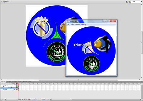 Animation Actionscript 20 How Can I Bring A Layer Button To The