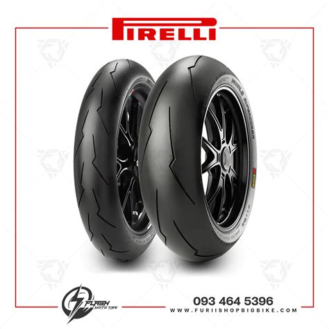 ยางมอเตอรไซค Pirelli Diablo Supercorsa SC V F ZR R ZR Inspired by