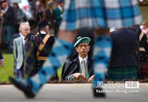 英国皇家高地集会 男人秀苏格兰裙 时尚频道 凤凰网