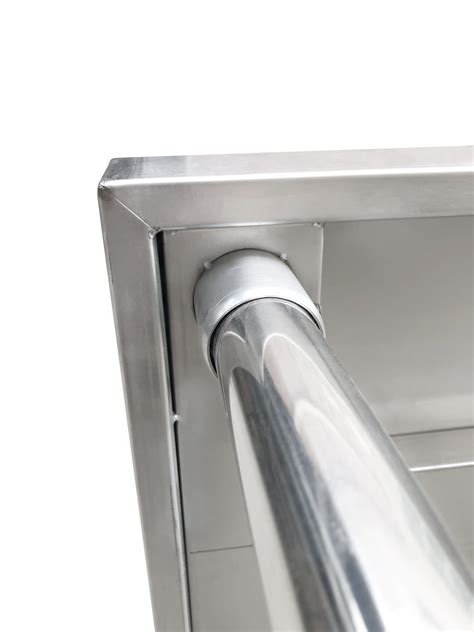 Quality Industries Economy Work Table Stainless Steel 600x600x800