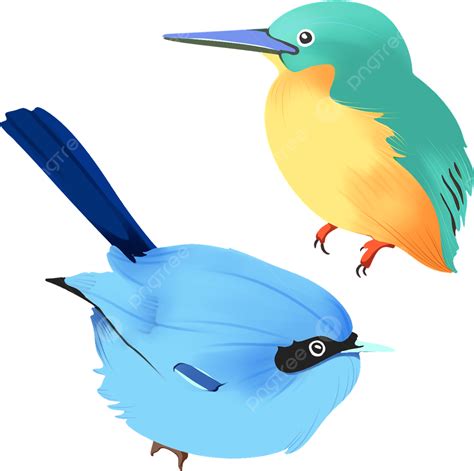 만화 귀여운 새 애니메이션 요소 새 만화 손으로 그린 새 작은 신선한 공기 Png 일러스트 및 Psd 이미지 무료 다운로드 Pngtree