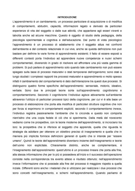 Introduzione Tesi Di Laurea Triennale Sui Dsa Docsity