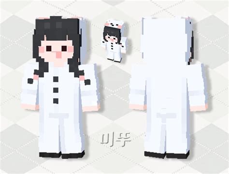 마인크래프트 빵떡 스킨 커미션 미뚜 Crepe