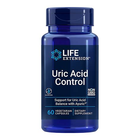 Life Extension Uric Acid Control Support For Uric Acid Balance With