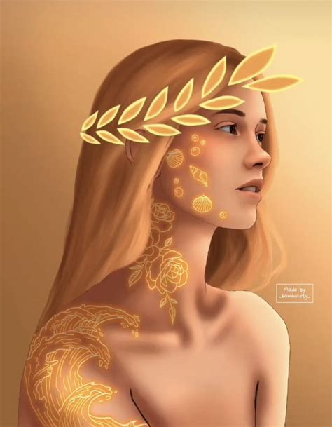 Calypso As A Greek Goddess Calypso Percy Jackson Percy Jackson Art