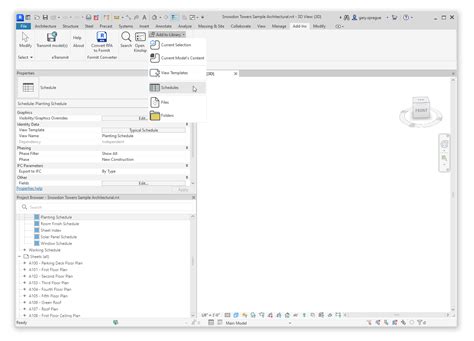 Now In Kinship Revit Schedules