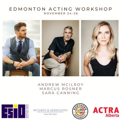Edmonton Acting Workshop - ACTRA Alberta