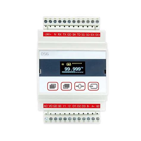 Rs485 Anti Interference Transmitter 4 20ma 0 10v Weighing Display Force Sensor And Signal