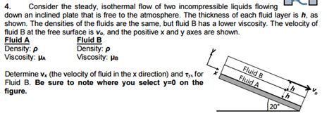 Consider The Steady Isothermal Flow Of Two