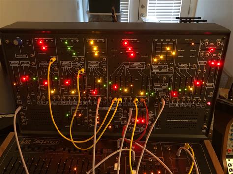 Matrixsynth Arp 2600 1601 Clones Ttsh W Red Green And Yellow Led Sliders