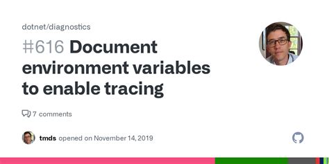 document environment variables to enable tracing · issue 616 · dotnet