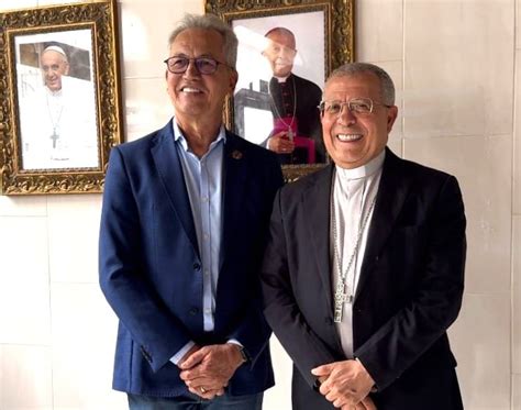 Dom JosafÁ Recebe Visita Do Prefeito De SÃo CristÓvÃo Se Marcos