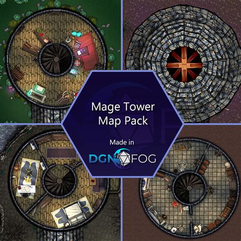 Mage Tower Map Pack By Wendigoworkshop