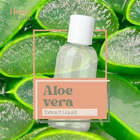 Jual Aloe Vera Extract Liquid Ekstrak Lidah Buaya 50ml Shopee Indonesia