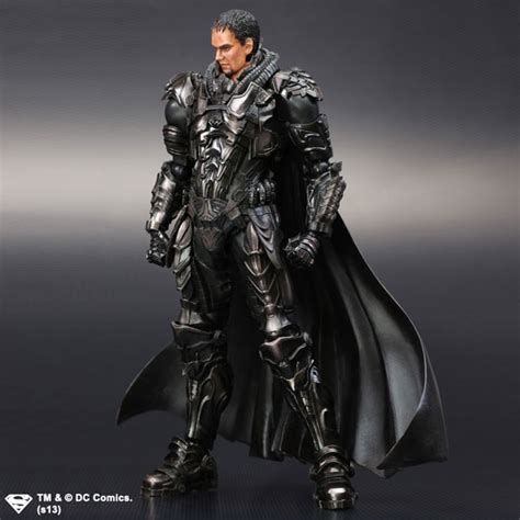 Man Of Steel Superman And General Zod Play Arts Kai Figures The