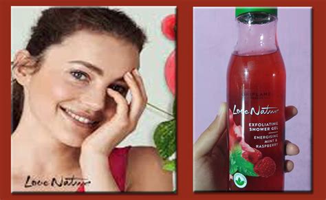 Oriflame Love Nature Exfoliating Shower Gel Energising Mint