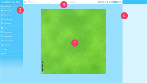 Track Editor Interface Generally Manual