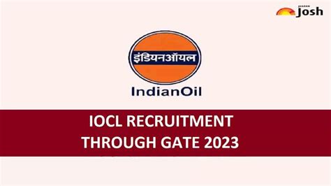 Iocl Gate Recruitment 2023 Check Details Here