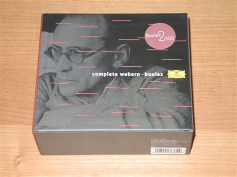 Das Gesamtwerk Von Anton Webern Boulez Emerson 6 Cds Kaufen Auf Ricardo