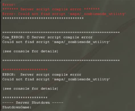 Running Into Error When Launching Dead Ops Arcade In Co Op Private