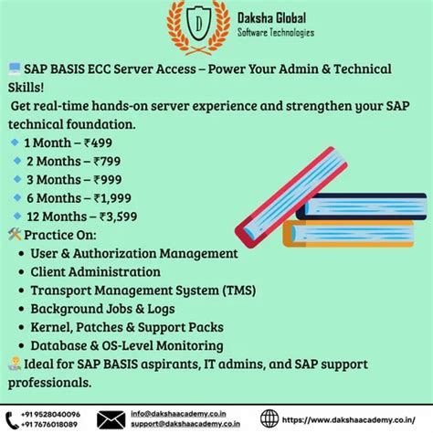 Sap Basis Ecc Server At ₹ 499 Month In Rudrapur Id 2856777916930