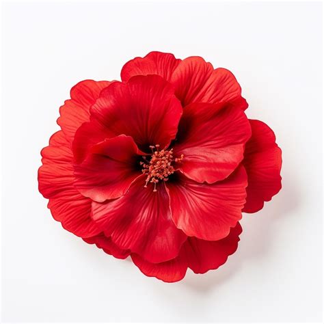Premium Ai Image Beautiful Soft Red Flower