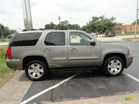 Steel Gray Metallic 2007 Gmc Yukon Slt 4x4 Exterior Photo 52456349