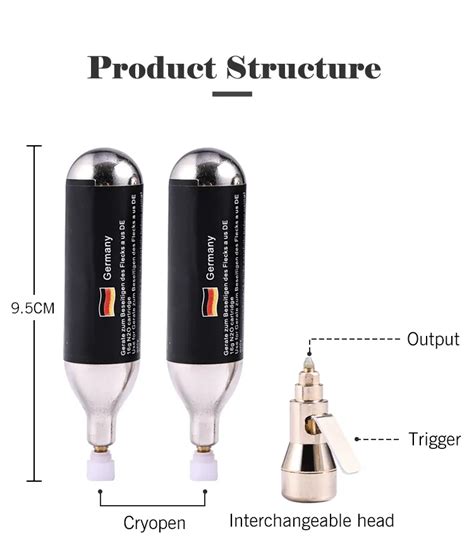 Spray Azoto Liquido Cryopen Ze N2O Crioterapia Crioterapia Cryo Pen 15G