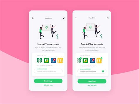 Sync Contacts Uiux Design Inspiration Mobile App Design Inspiration