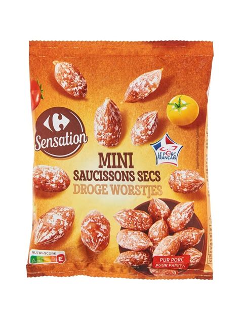 Mini Saucissons Secs Carrefour Sensation