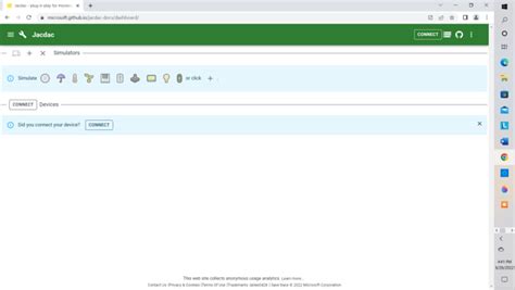 Simulator Not Showing In Chrome Seems To Work In Edge Browser · Issue