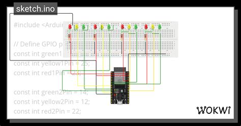 Wokwi Online ESP32 STM32 Arduino Simulator