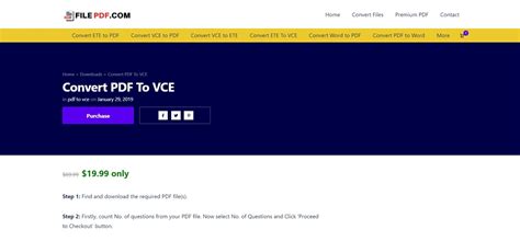 Convert PDF To VCE For Realistic Exam Simulations UPDF