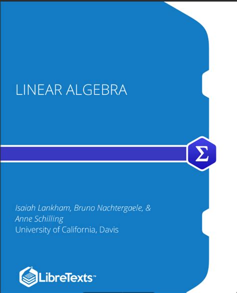 Solutions For Linear Algebra St By Isaiah Lankham Bruno Nachtergaele Anne Schilling Book